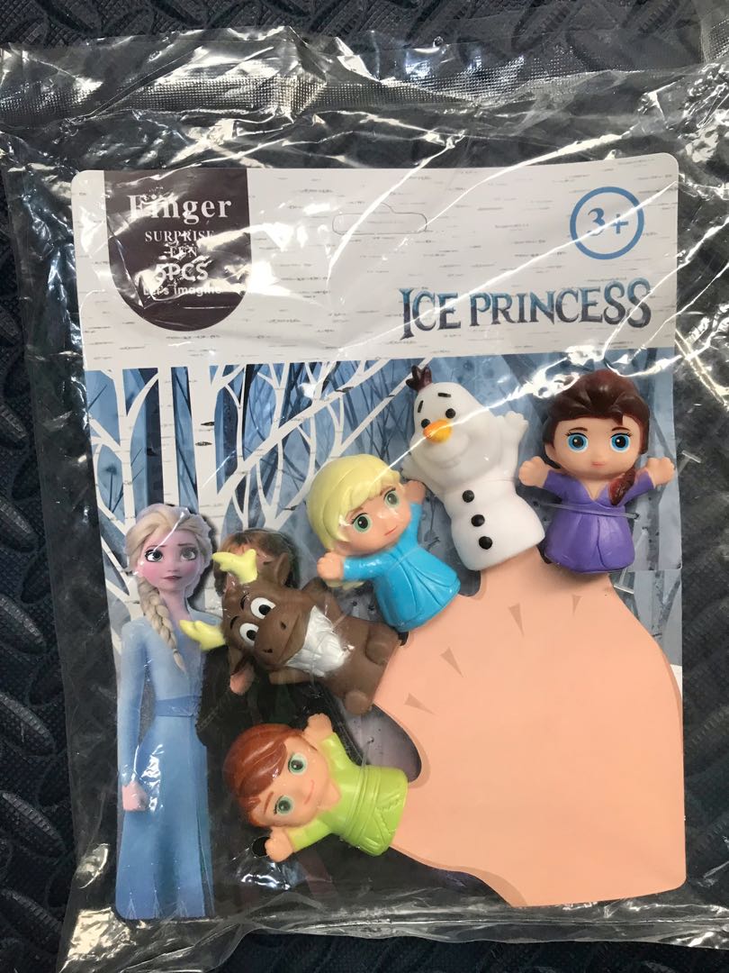 Frozen Finger Puppet Toys, Hobbies & Toys, Toys & Games on Carousell