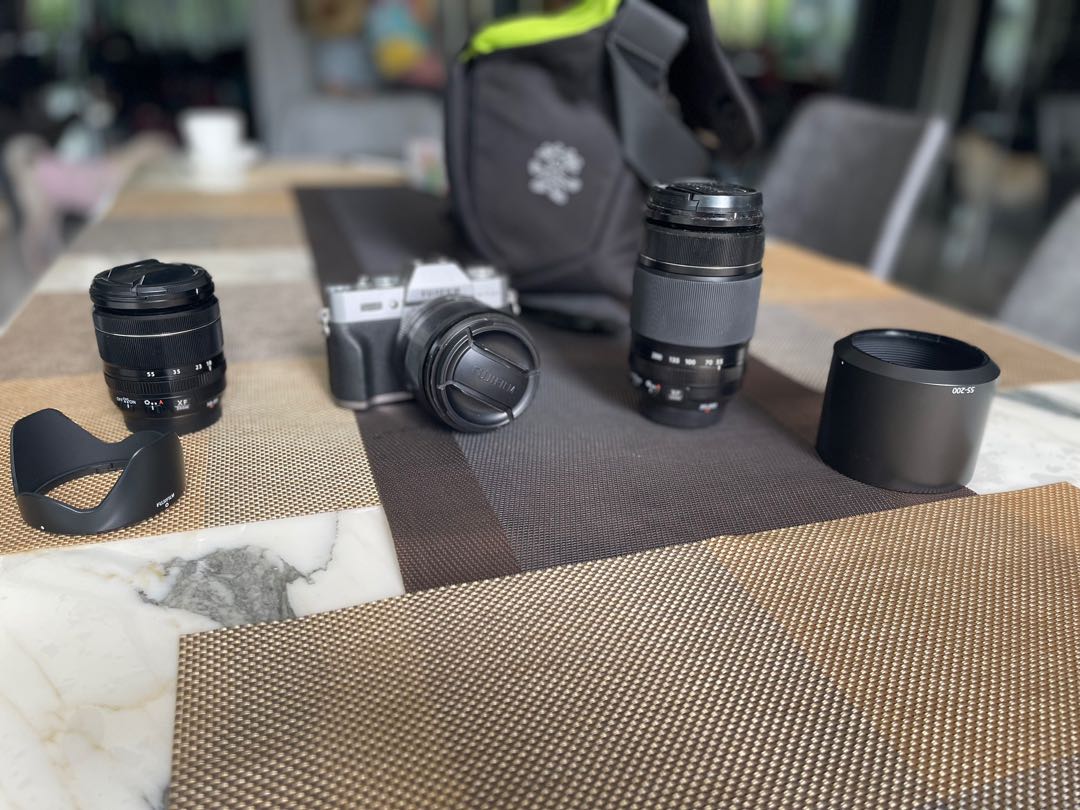 Fuji film xt20 camera and combo set, Photography, Lens & Kits on Carousell