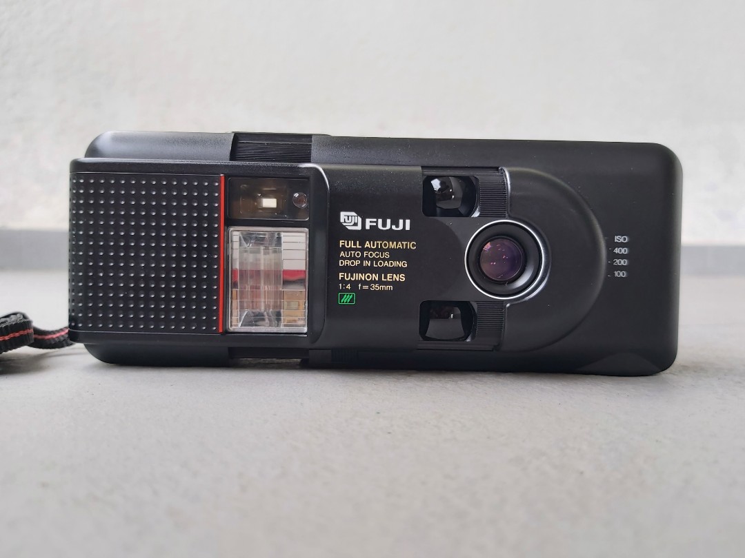 Fujifilm dl-50 date film camera 傻瓜機 相機 vintage classic 懷舊 復古 菲林, 攝影器材 ...