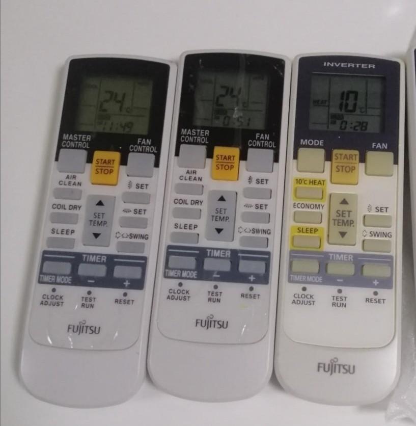 Fujitsu AR-RAH1E aircon remote control, TV & Home Appliances, Air ...