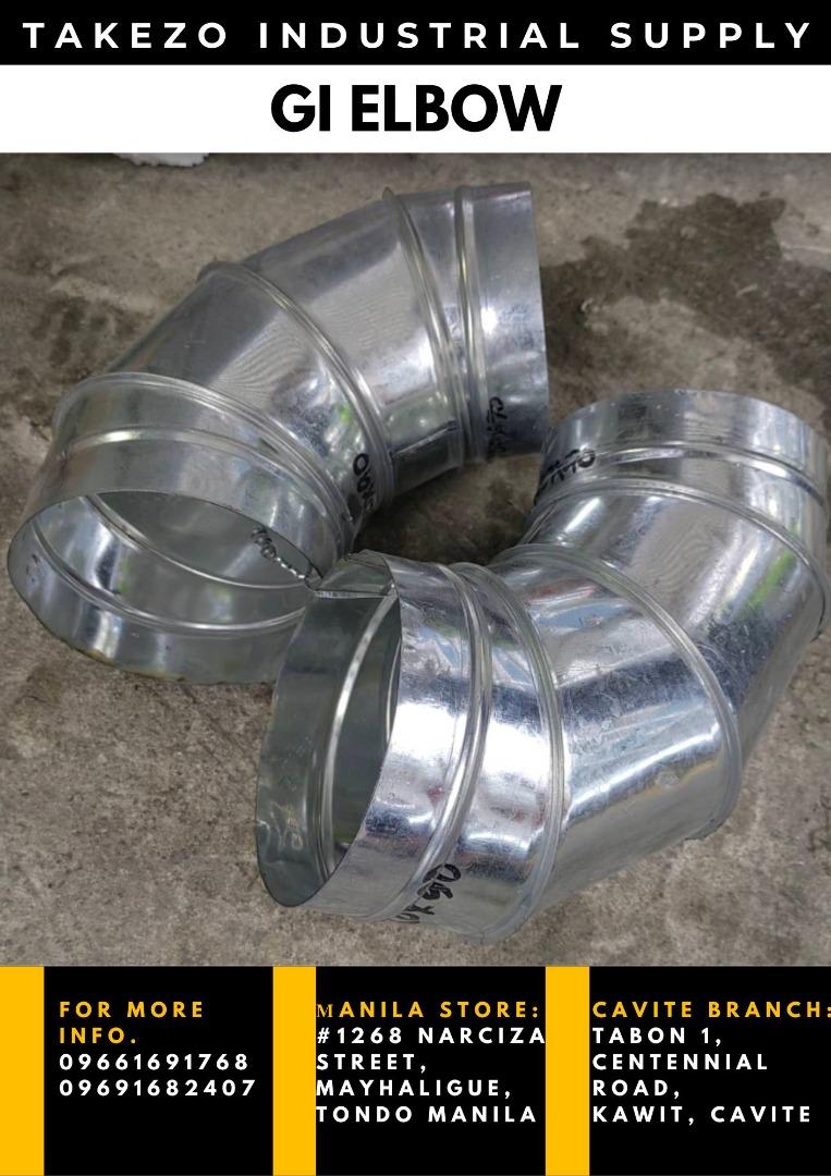 GI Elbow, Commercial & Industrial, Industrial Equipment on Carousell