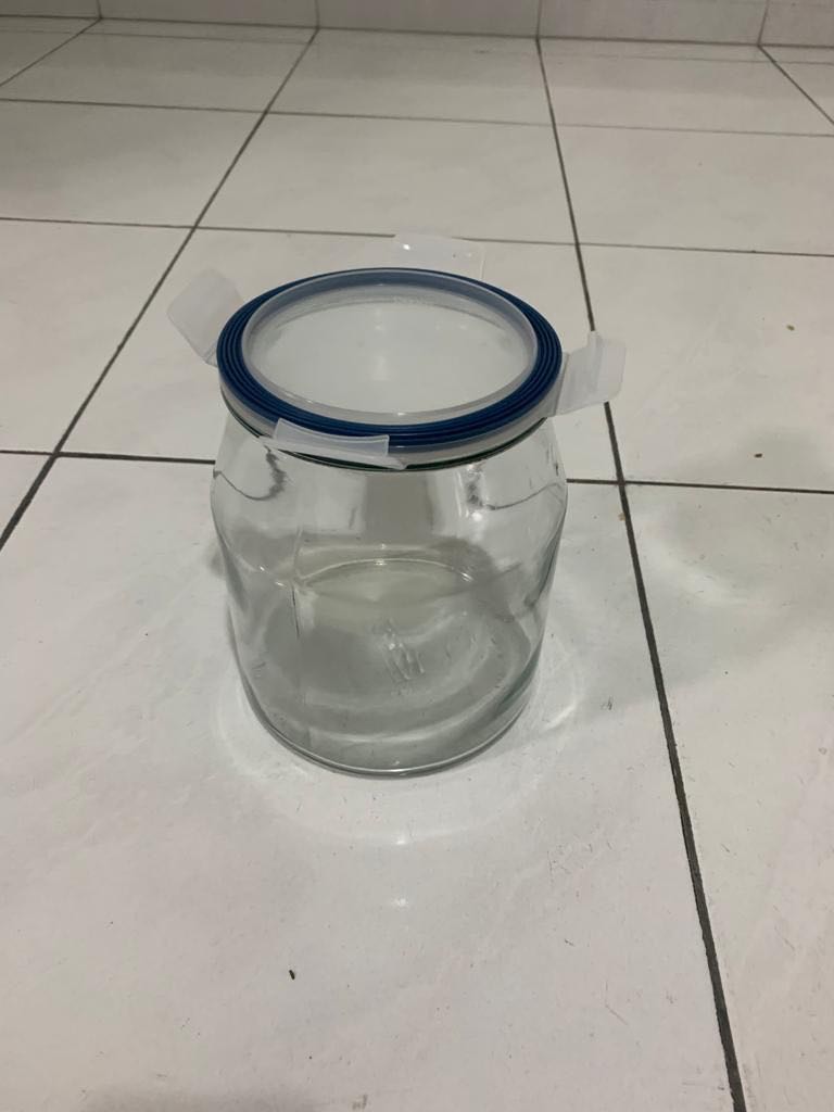 Glass jar, Furniture & Home Living, Kitchenware & Tableware, Cookware ...