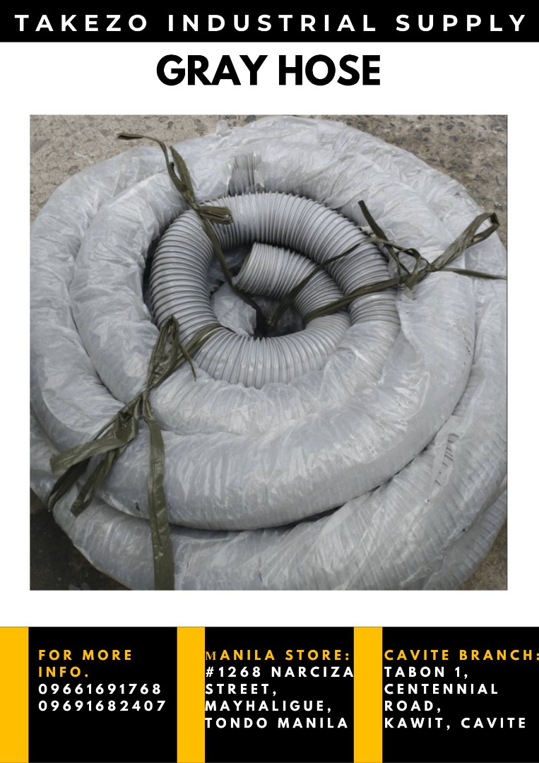 Gray Hose, Commercial & Industrial, Industrial Equipment on Carousell