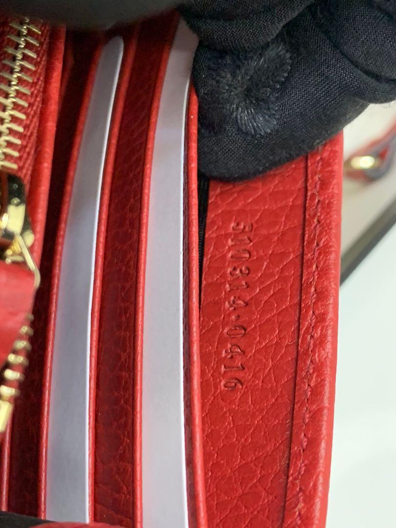 Gucci WOC Red BN, Luxury, Bags & Wallets on Carousell