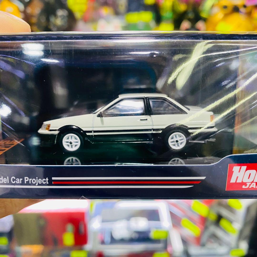 Hobby Japan 1:64 Die-cast Model Car Toyota Corolla Levin AE86 2 Door ...