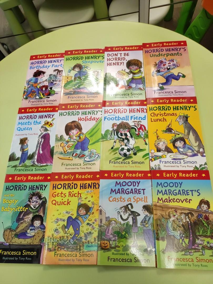 Horrid Henry stories (for early readers), 興趣及遊戲, 書本 & 文具, 小朋友書 - Carousell