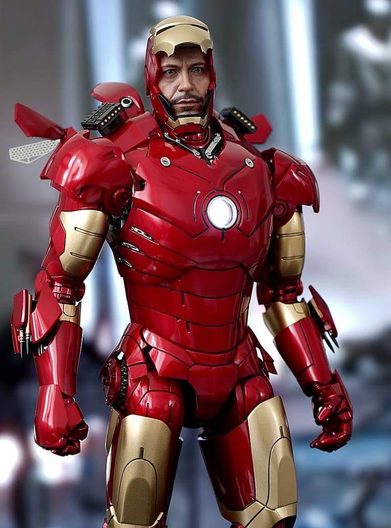 Hot Toys MMS256D07 Iron Man Mark 3 Diecast Figure (Regular Version ...