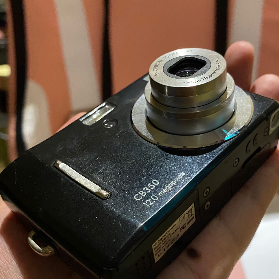 HP CB350 DIGICAM BLACK, Photography, Cameras on Carousell