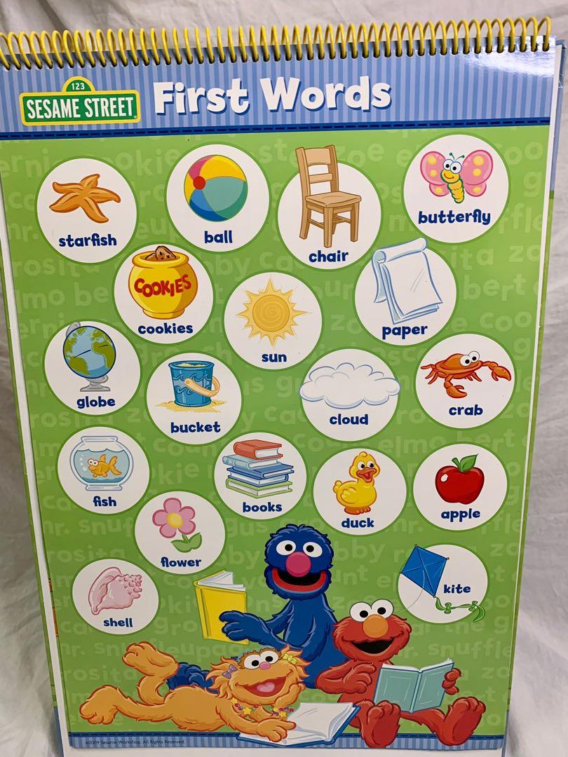 IKEA Abacus & Sesame Street flip & learn letters & words desktop ...
