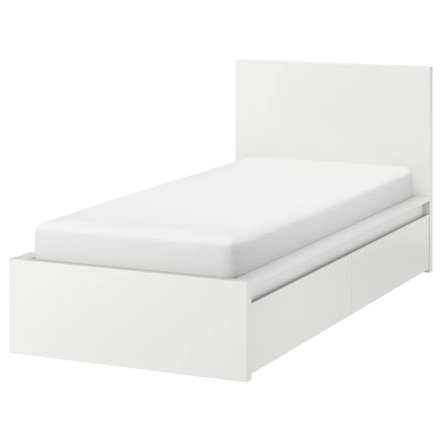 IKEA Malm Bed Frame With Storage Furniture Home Living Furniture ikea-malm-bed-frame-with-storage-furniture-home-living-furniture
