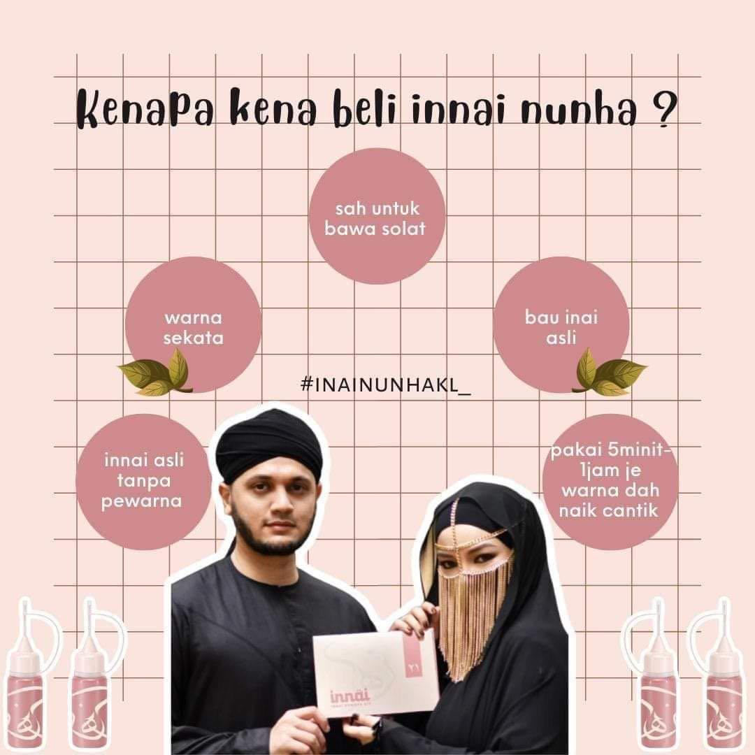 Inai Nunha by Neelofa, Beauty & Personal Care, Hands & Nails on Carousell