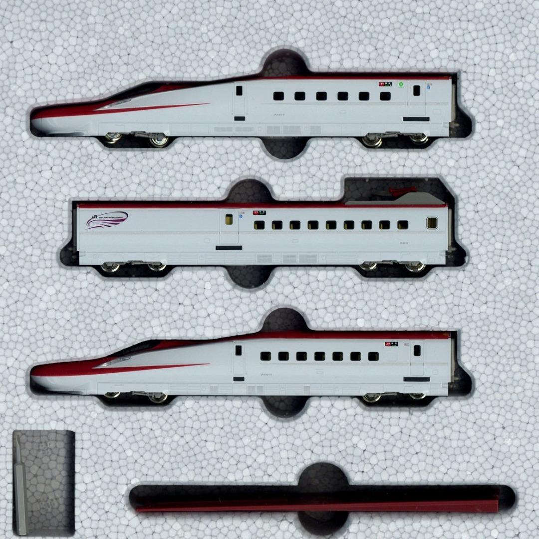 KATO Series E6 Shinkansen `Komachi` Standard Three Car Set (Basic 3-Car Set) (10-1566), 興趣及遊戲 ...