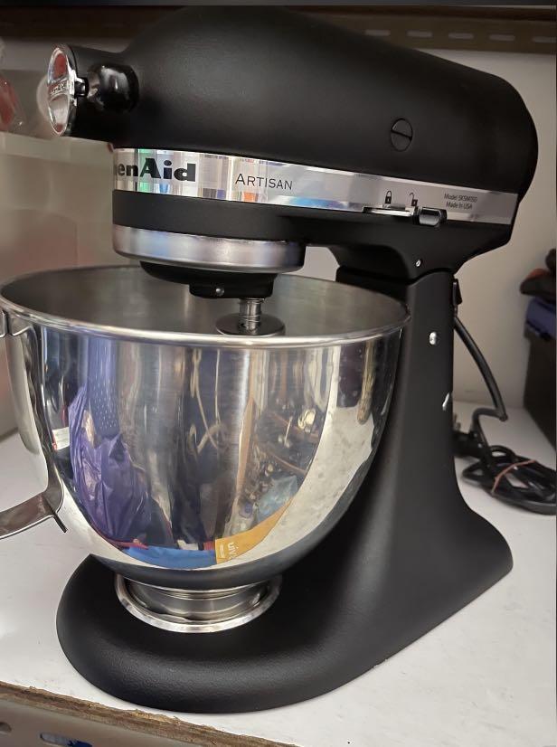 Kitchenaid ksm150 cast iron black, TV & Home Appliances, Kitchen ...