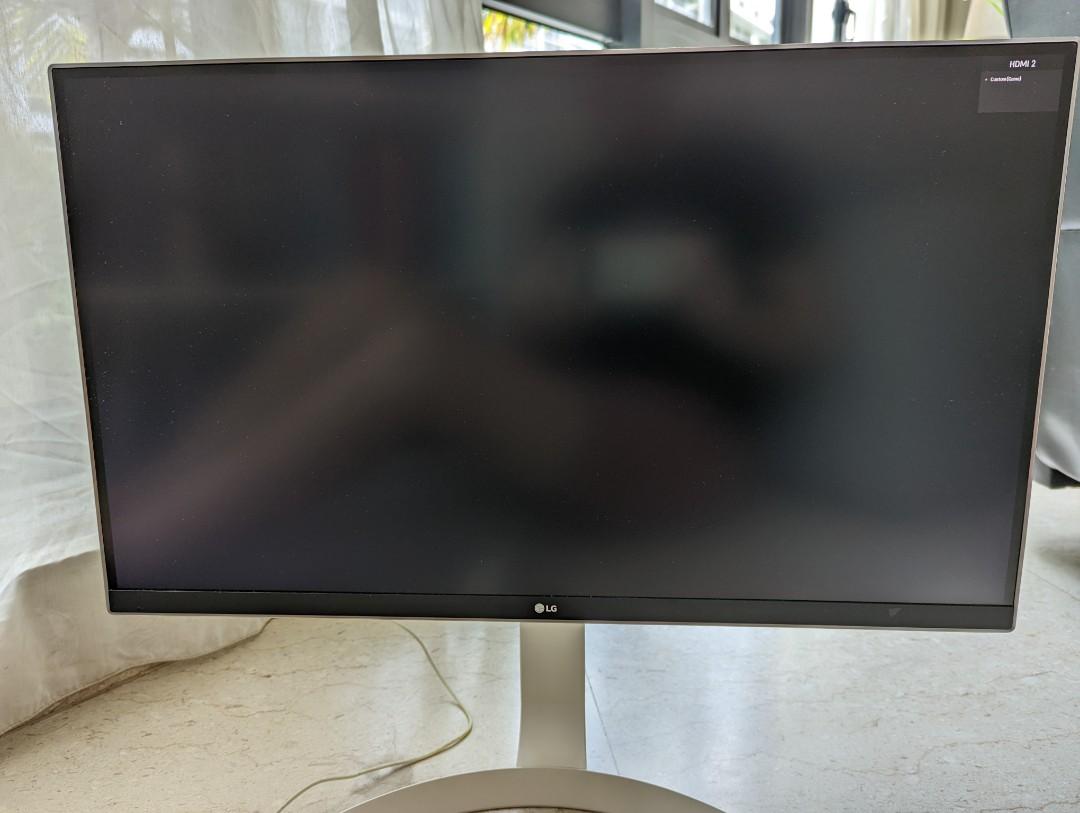 LG 27UD69P-W 4k 27" computer monitor, Computers & Tech, Parts ...