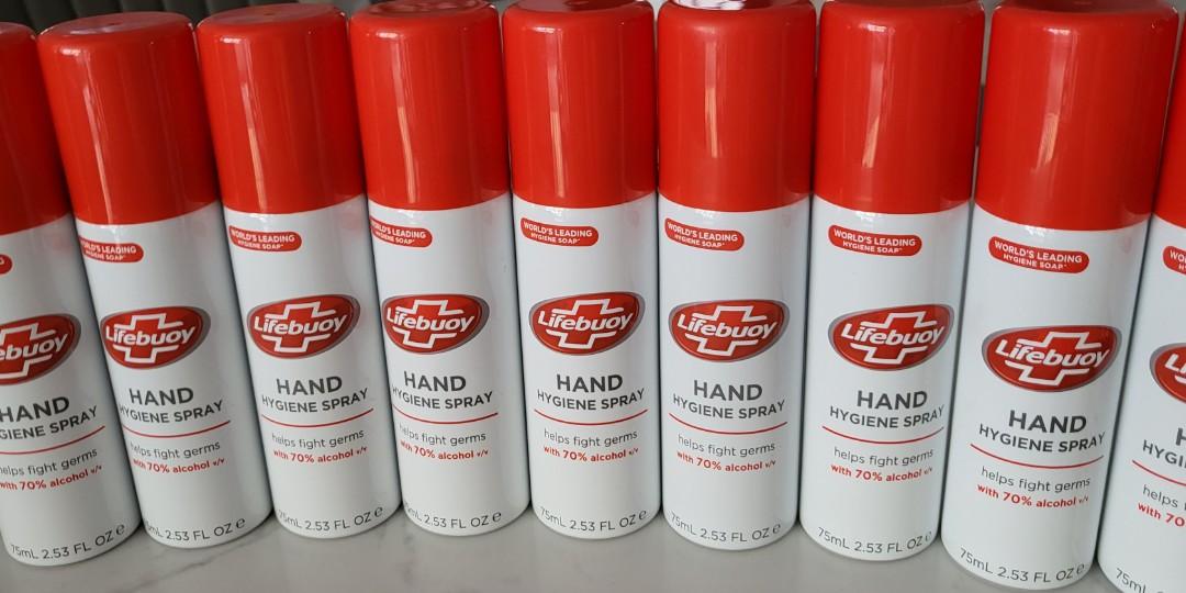 lifebuoy hand hygiene spray 12bot $10, Beauty & Personal Care, Sanitary ...