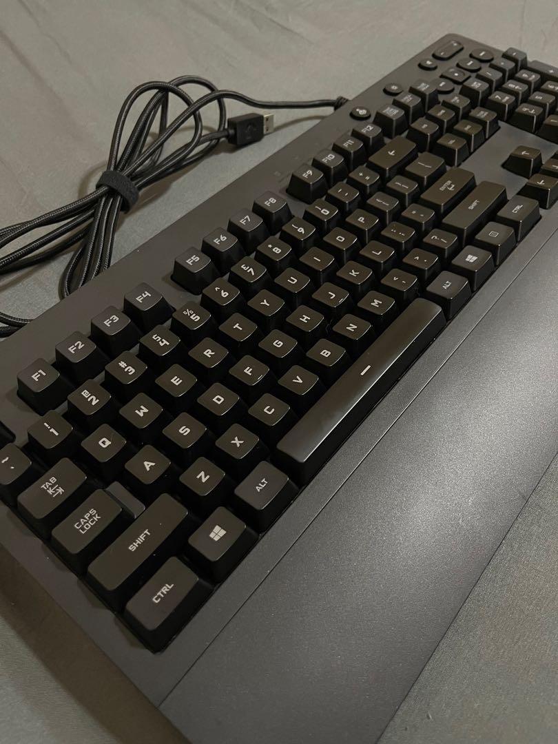 Logitech G Membrane Keyboard Computers Tech Parts Accessories Computer Keyboard On