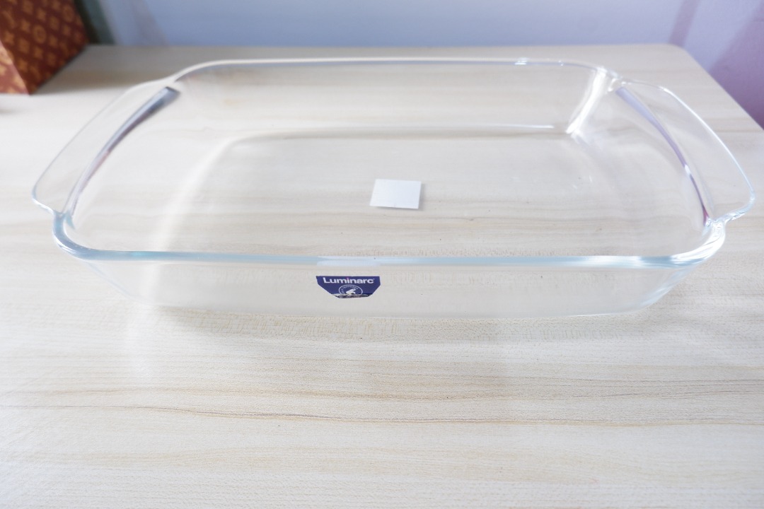 Luminarc Glass Serving Dish Baking Dish, Furniture & Home Living ...