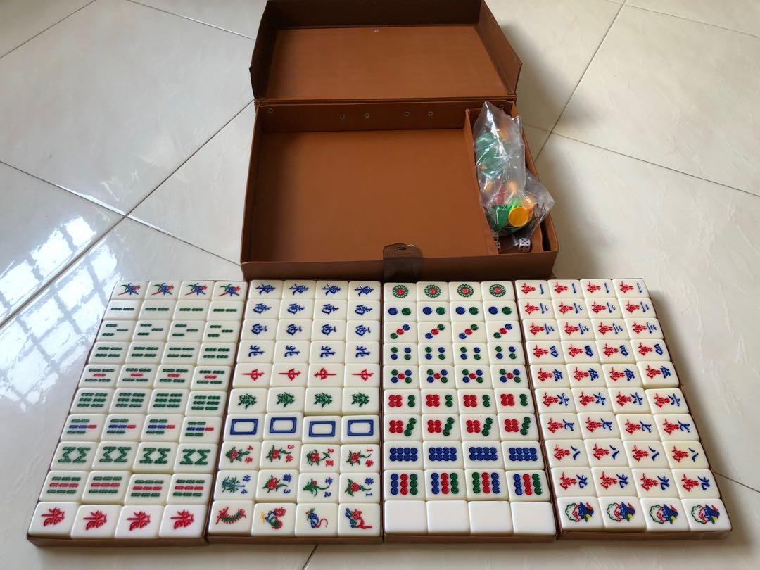 Mahjong Set A2 Size, Hobbies & Toys, Toys & Games on Carousell