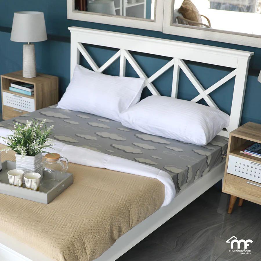 Mandaue Foam Flex Foam Mattress with Bed Frame, Furniture & Home Living ...