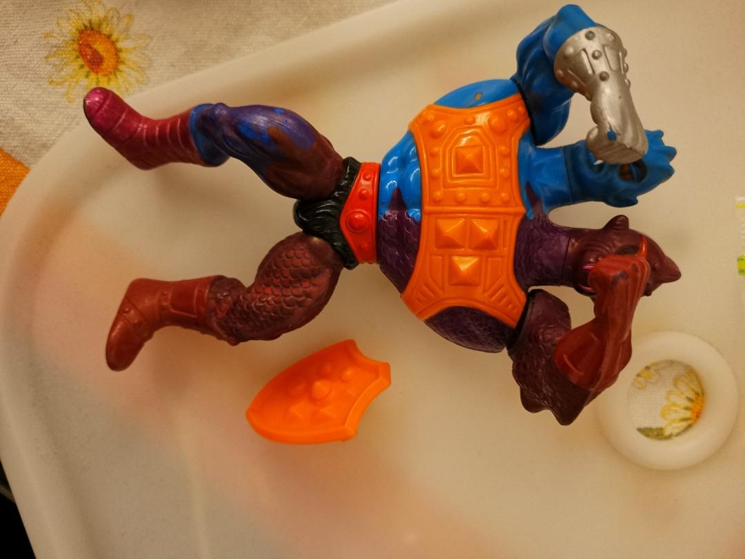 masters of the universe motu two bad he man mattel vinyage 80s ...