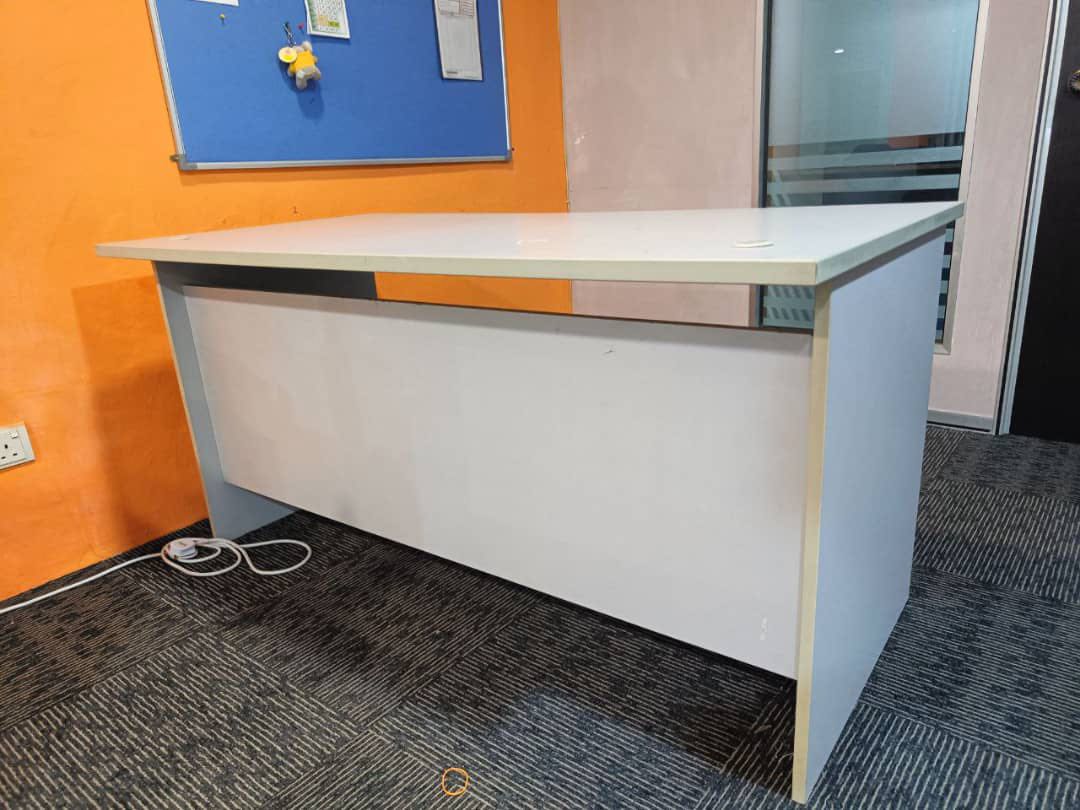 Meja Office, Furniture & Home Living, Furniture, Tables & Sets on Carousell