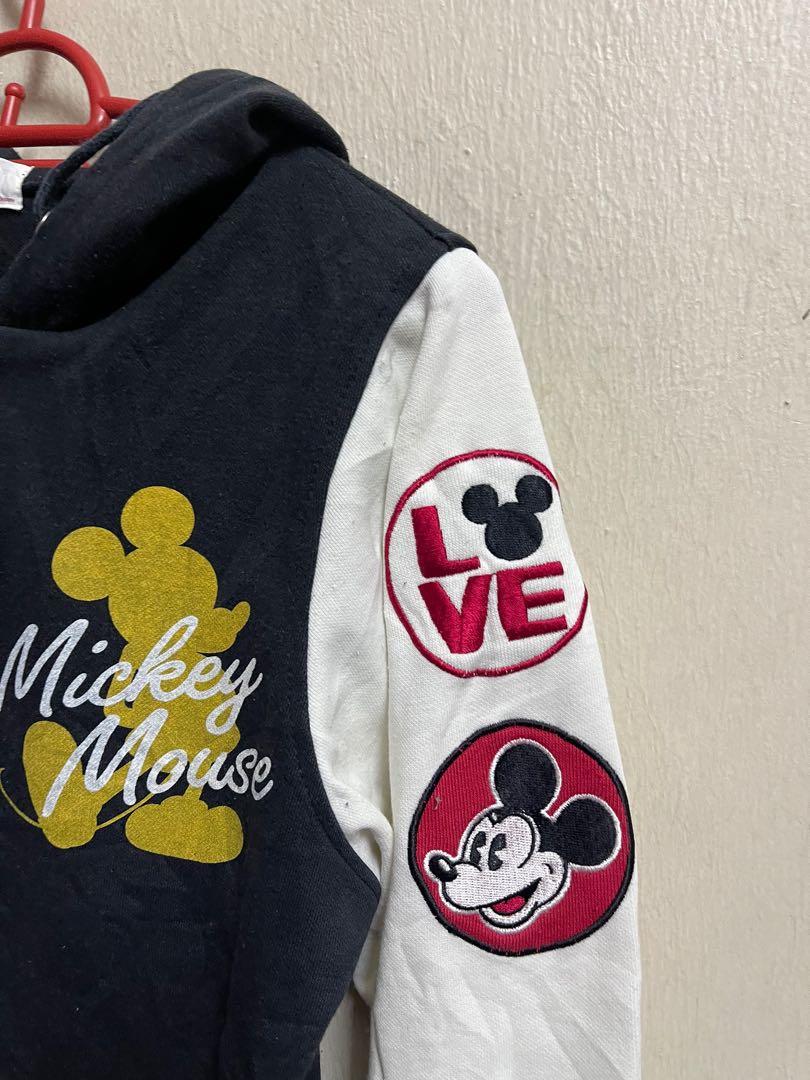 Mickey Mouse hooded Varsity Jacket, Men's Fashion, Coats, Jackets and ...