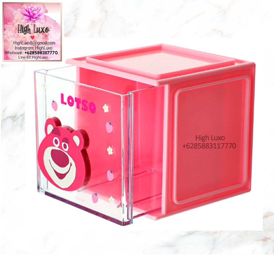 Miniso Toy Story Collection Storage Cube Lotso Organizer Tempat ...