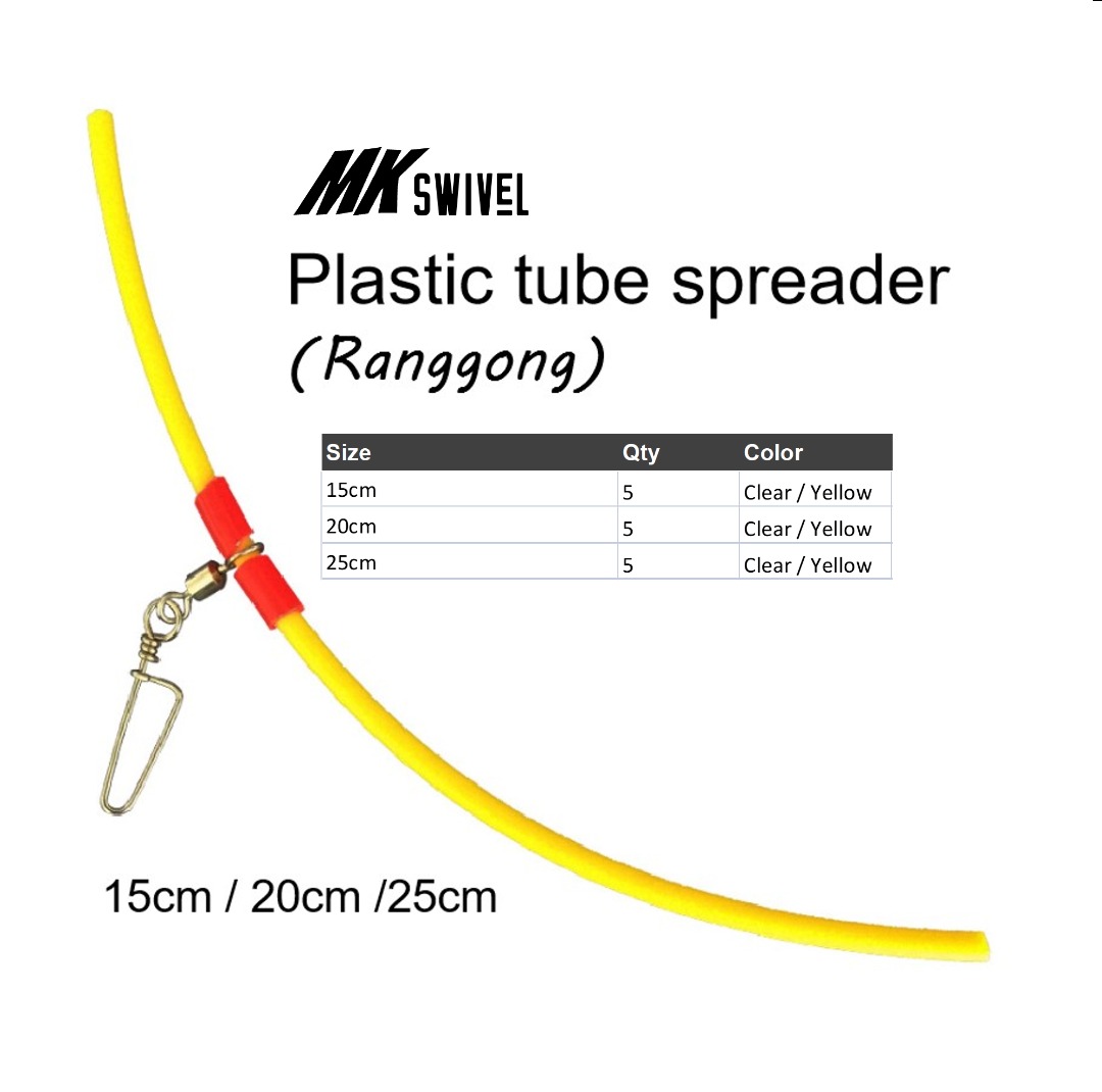 MK Swivel Plastic tube spreader (Ranggong), Sports Equipment, Fishing ...
