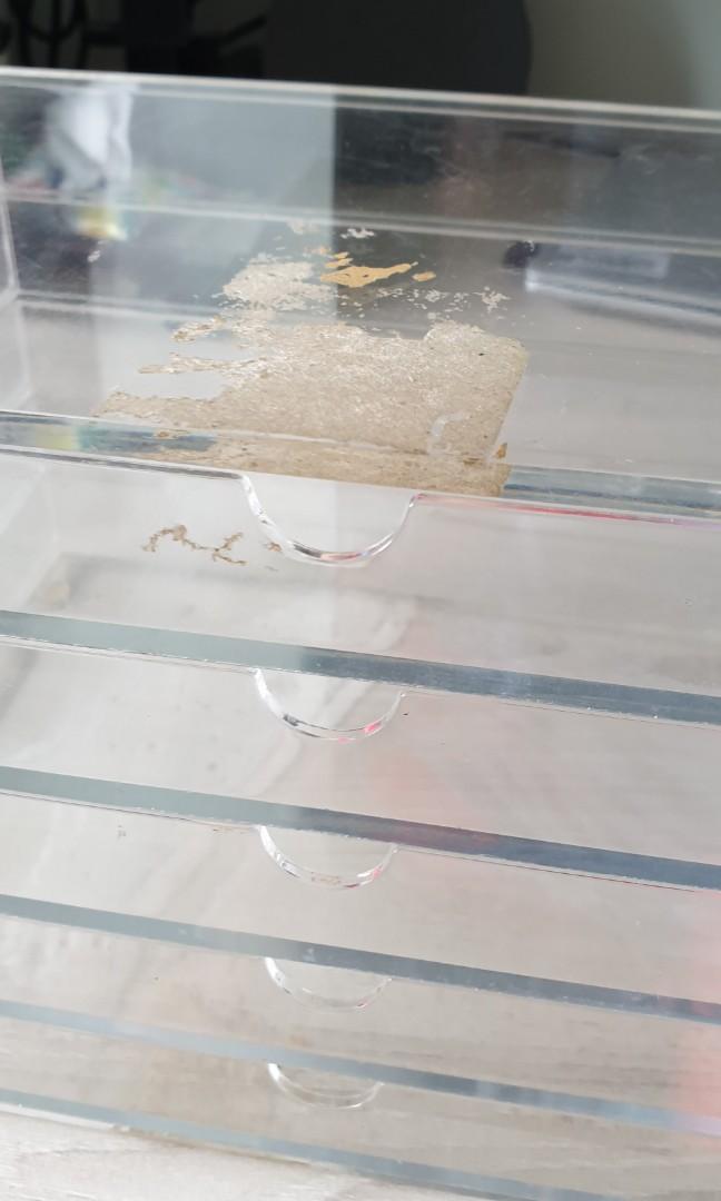 Muji acrylic box, Furniture & Home Living, Furniture, Shelves, Cabinets ...