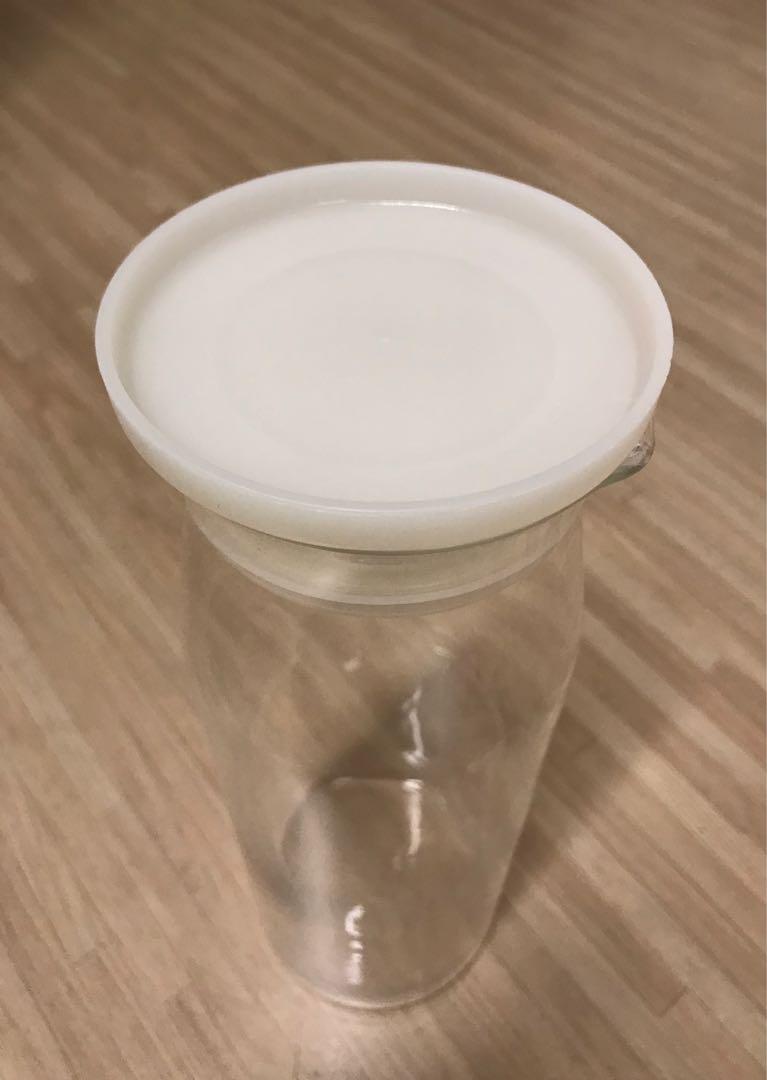 MUJI Heat Proof Glass Pitcher, Furniture & Home Living, Kitchenware ...