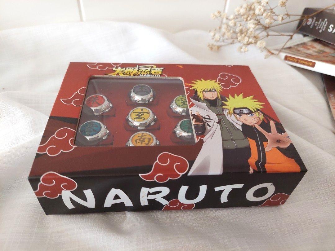 Naruto Akatsuki Rings Set, Toys & Collectibles, Lainnya di Carousell