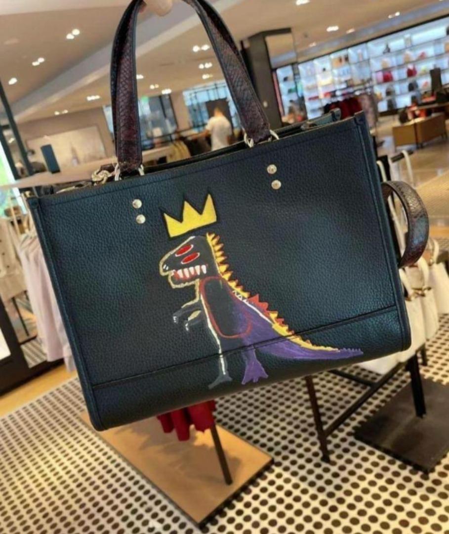 New Coach Original Limited Edition Collection X Jean Michel Basquiat ...