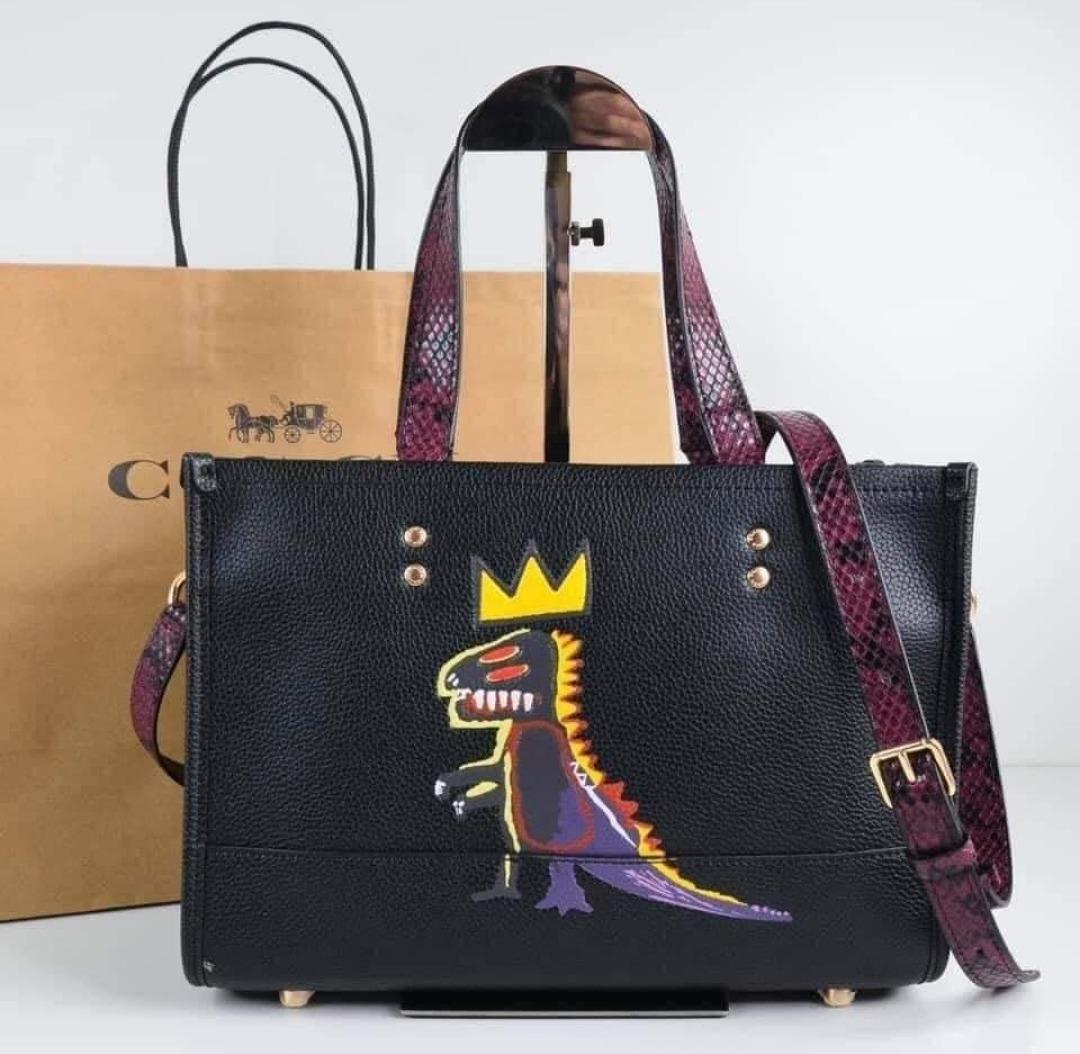New Coach Original Limited Edition Collection X Jean Michel Basquiat ...