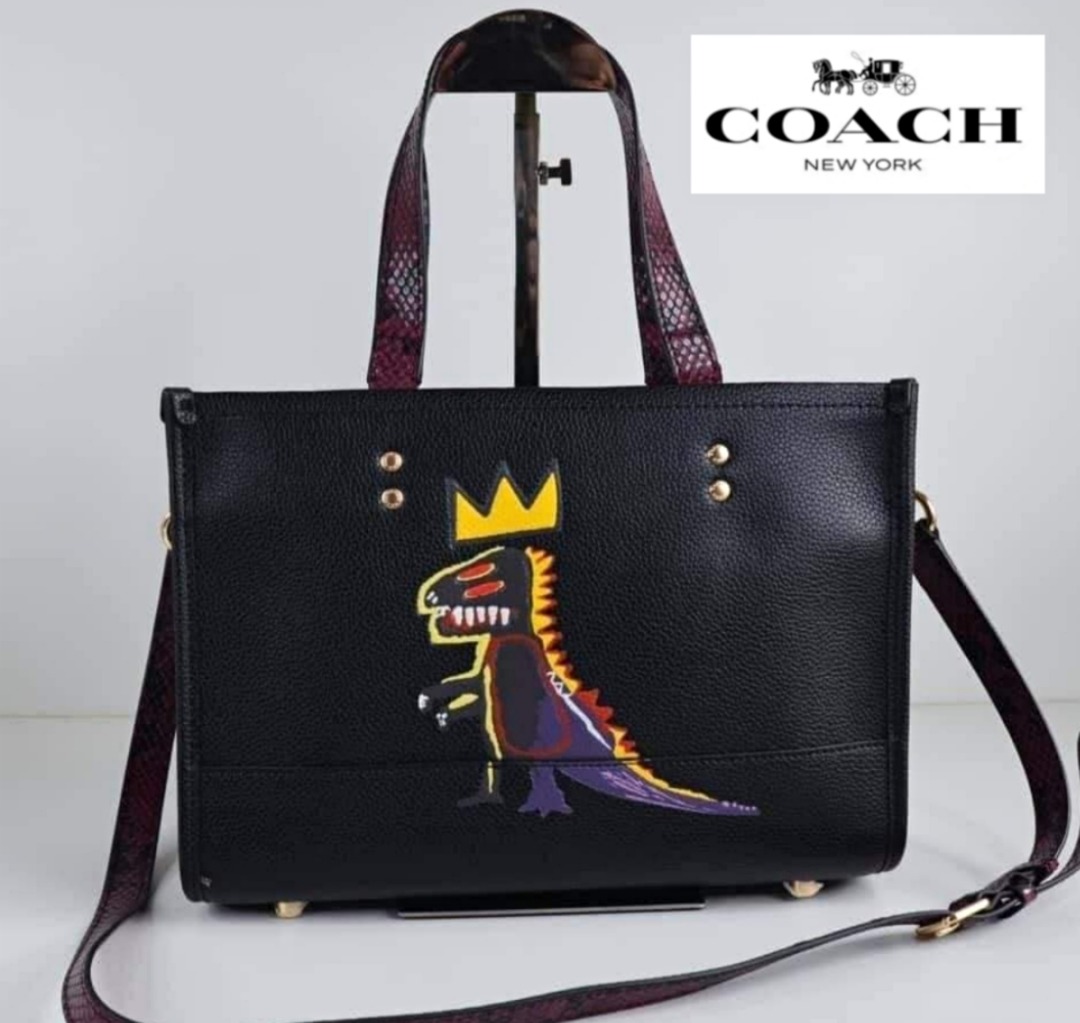 New Coach Original Limited Edition Collection X Jean Michel Basquiat ...