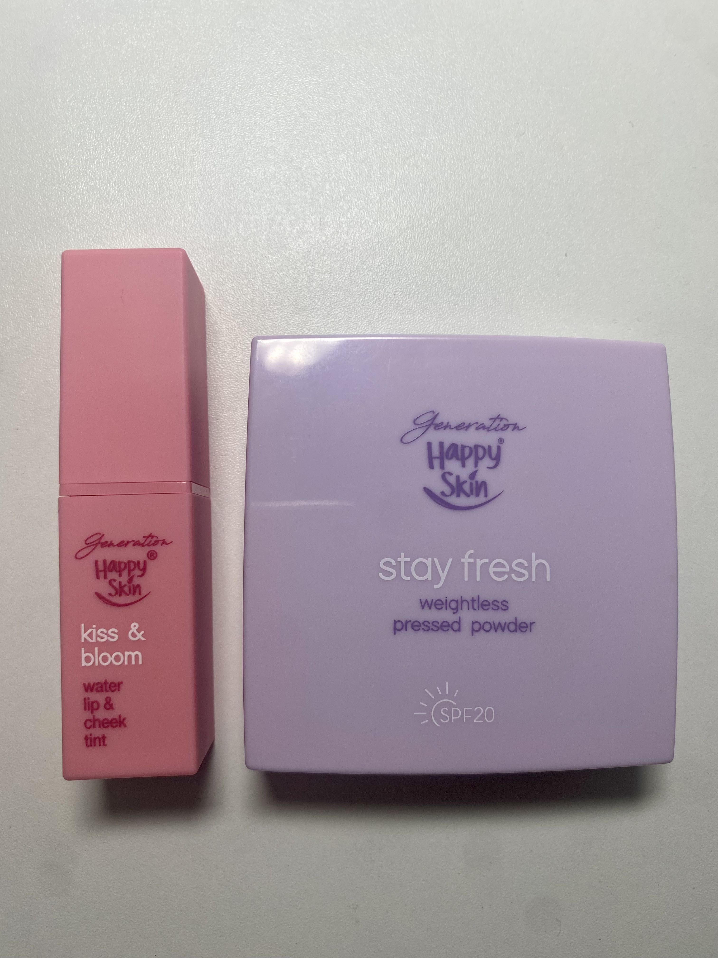 New Collection Happy Skin Powder & Tint (Fresh) , Beauty & Personal ...