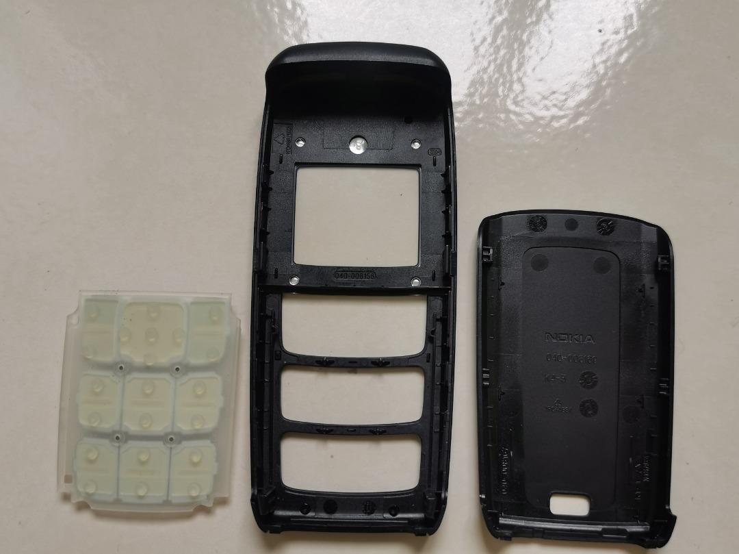 Nokia 1600 Original Cover Housing Black with Original Keypad, Mobile ...