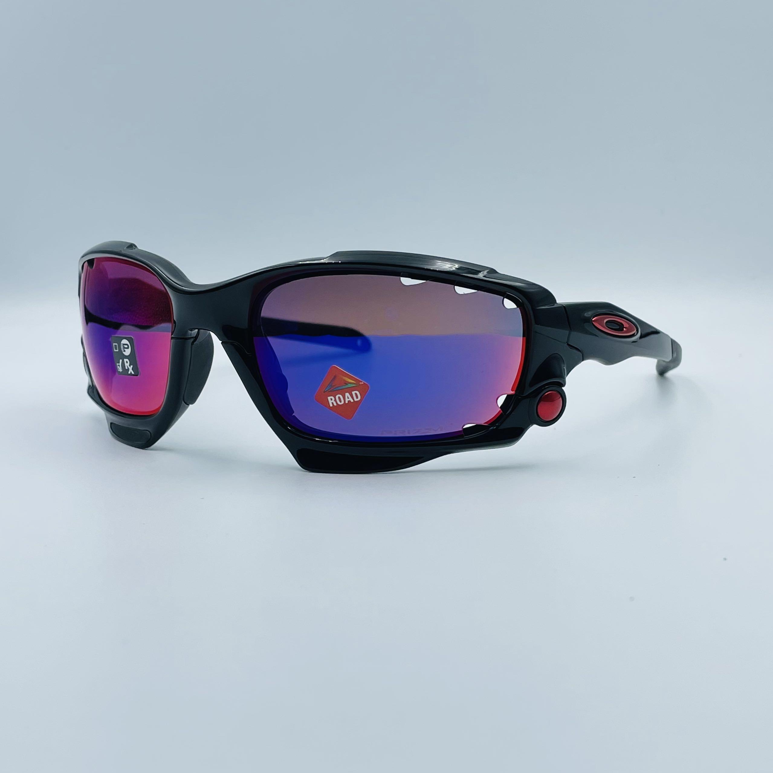 Oakley Racing Jacket Polished Black Prizm Road, Men's Fashion, Watches ...