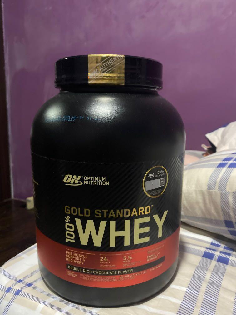 ON Whey Protein 5lbs ( 2.25kg), Health & Nutrition, Health Supplements ...