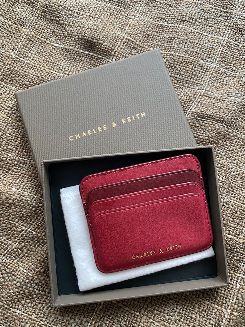 Original Charles and Keith Card holder, Women's Fashion, Bags & Wallets ...