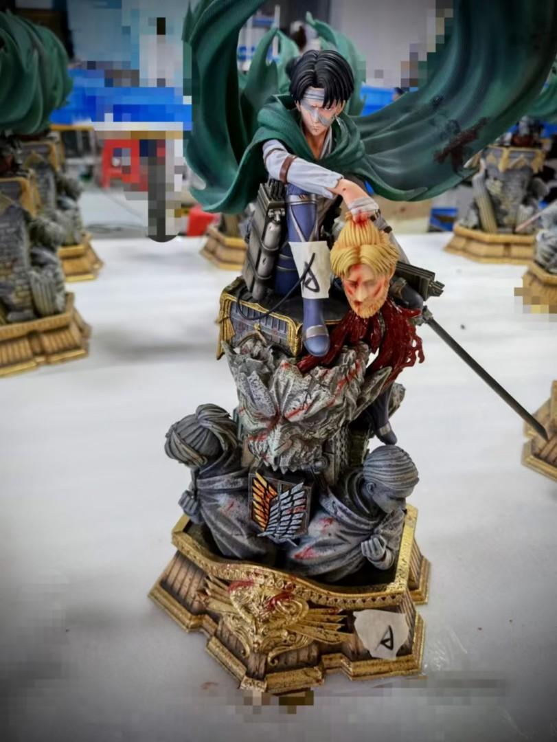 [Overseas Stock] Attack On Titan LC Studio Levi Ackerman vs Zeke -AOT ...