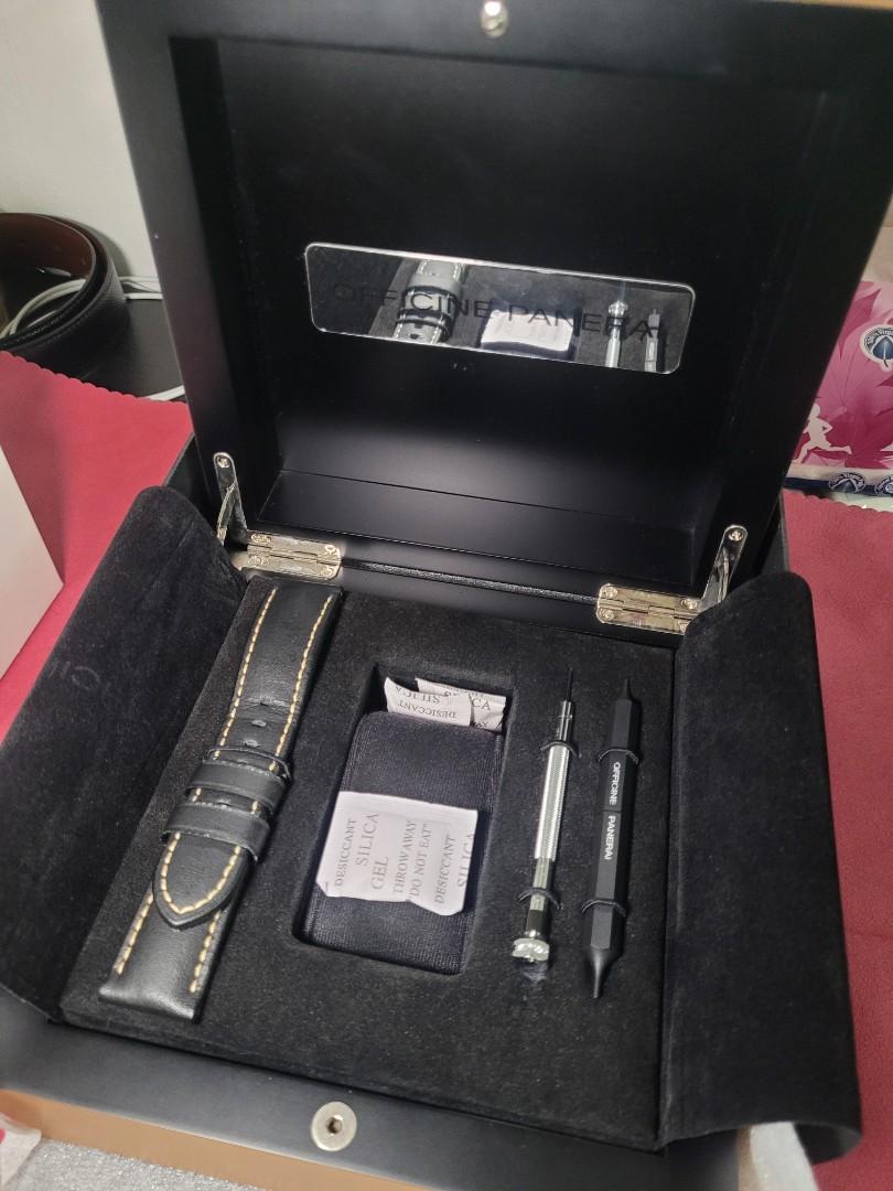 Panerai Watch Box Full Set, Luxury, Watches on Carousell