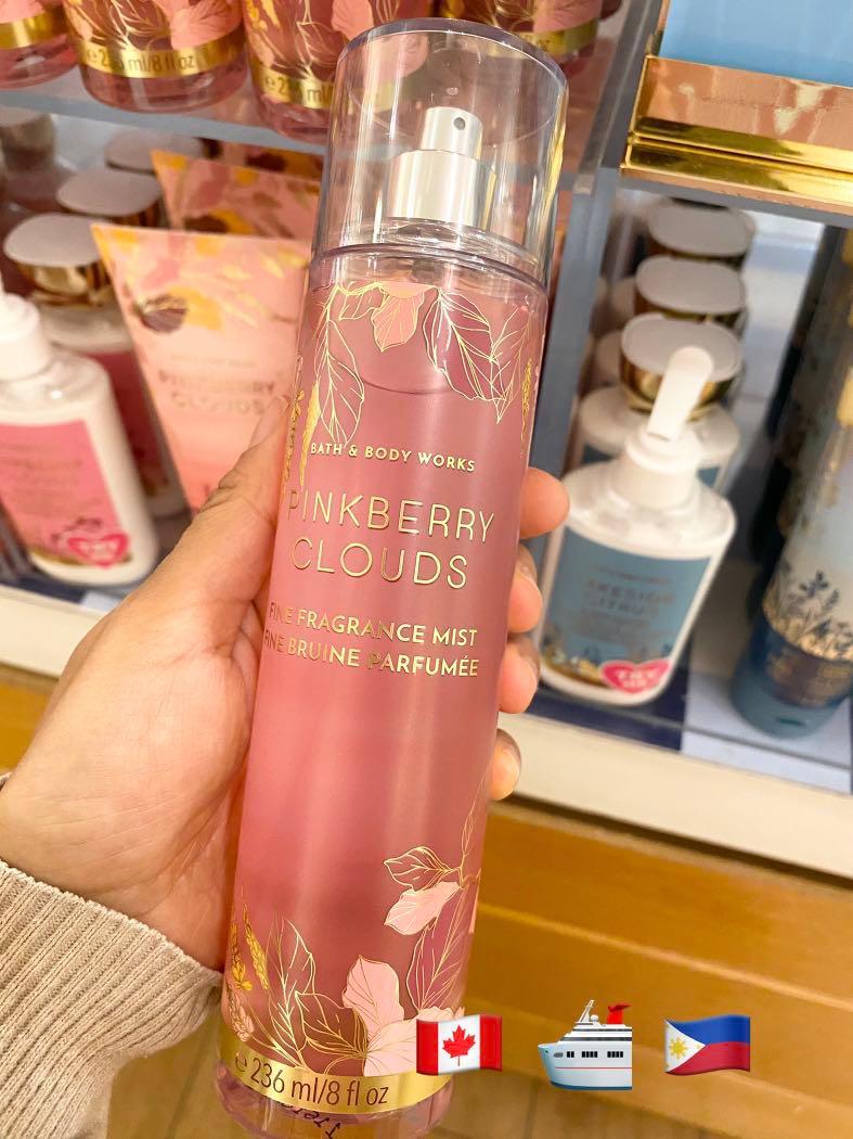 Pinkberry Clouds Bath and Body Works Fragrance mist, Beauty & Personal ...