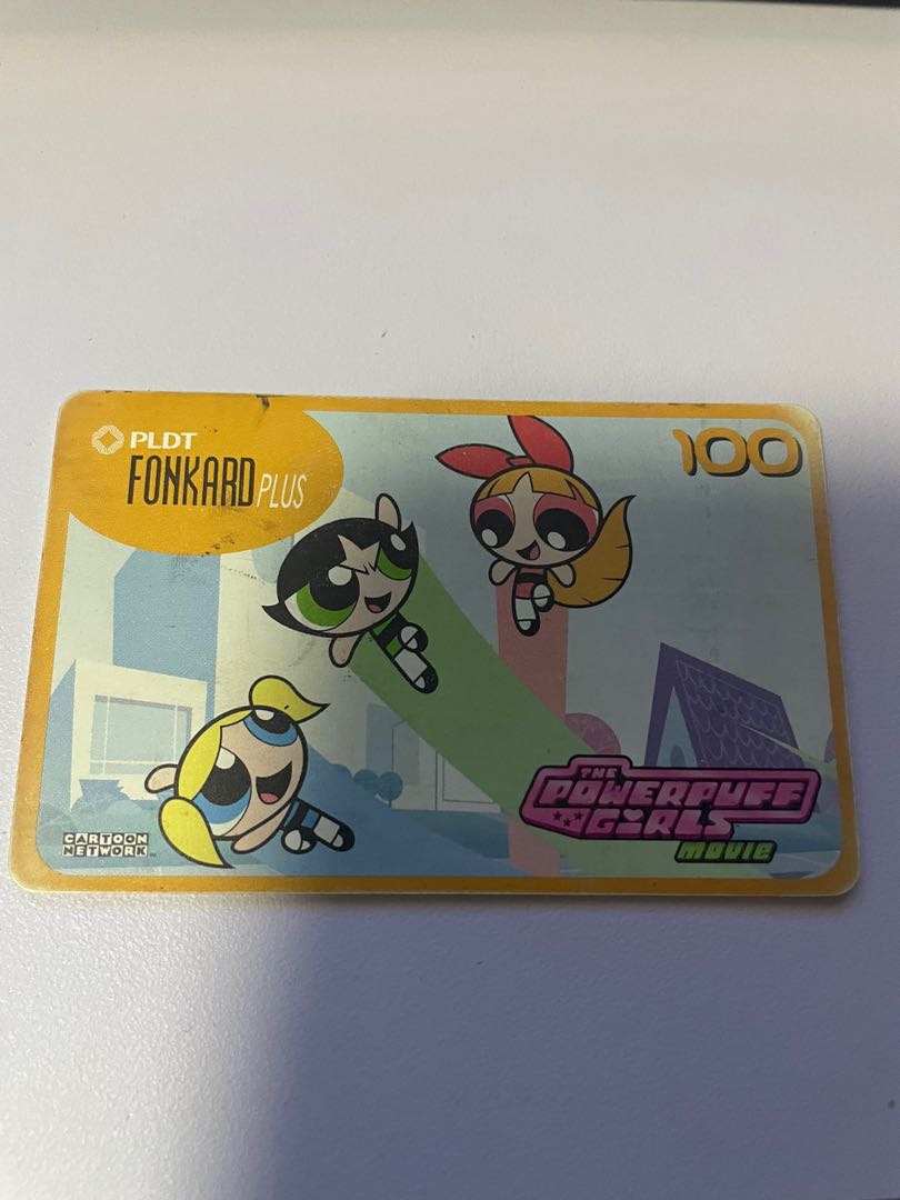Pldt powerpuff phone card, Hobbies & Toys, Memorabilia & Collectibles ...