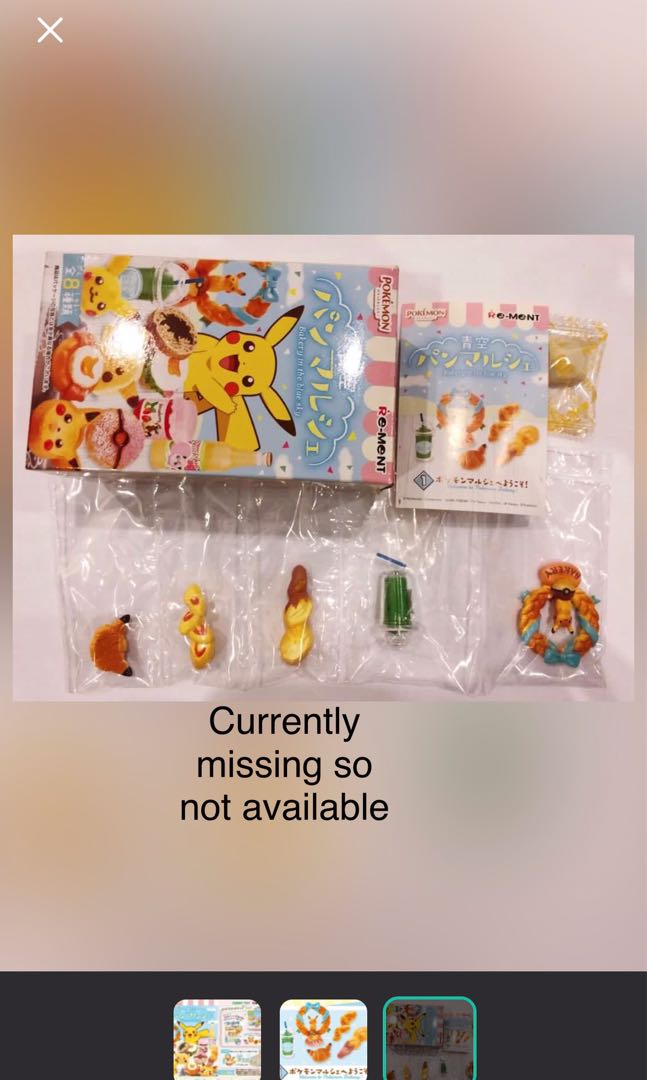 Pokemon Bakery in the Blue Sky Re-Ment, Hobbies & Toys, Toys & Games on ...