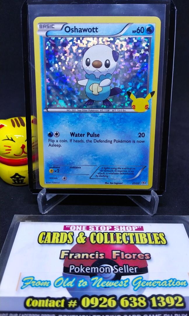 Pokemon Card - OSHAWOTT #21 - HOLO (McDONALD'S COLLECTION) YEAR 2021 ...
