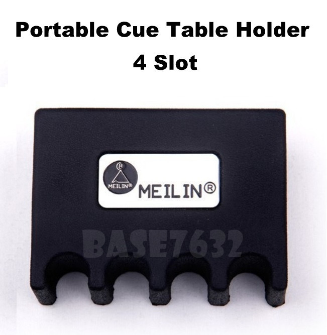 Portable MEILIN Movable Moving Mobile 4 Slot Snooker Pool Snooker Cue ...