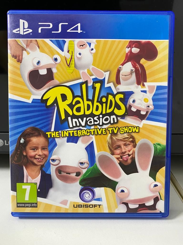 PS4 Games Rabbids Invasion The Interactive TV Show, Video Gaming, Video ...