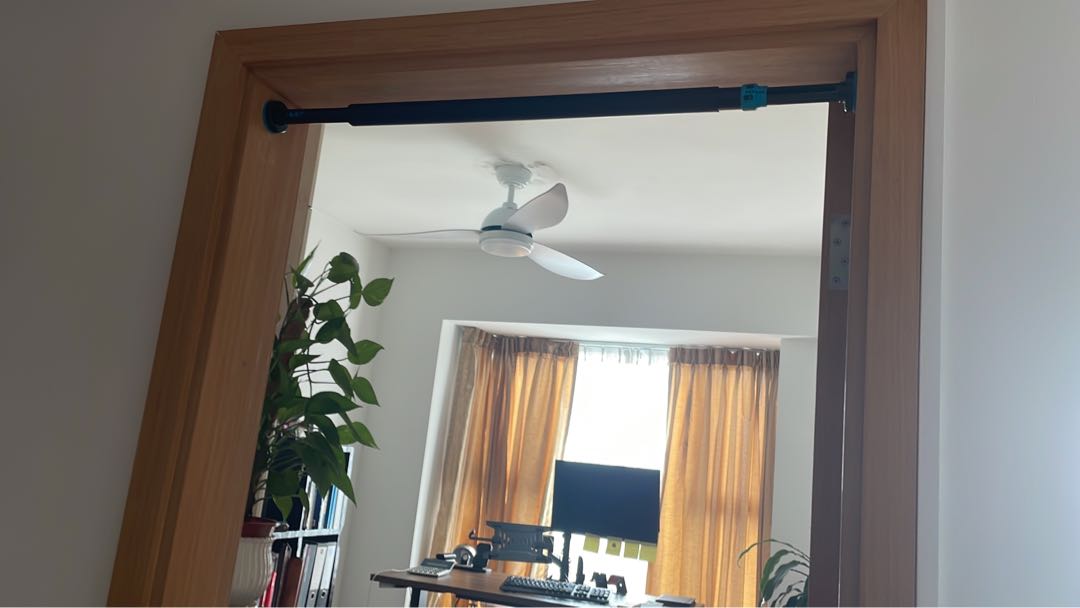 Pull up bar decathlon, Sports Equipment, Exercise & Fitness, Toning ...