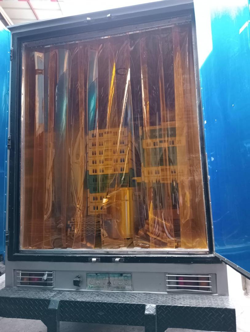 PVC PLASTIC CURTAIN for Cold Storage Walk in Freezer/Chiller Trucks ...