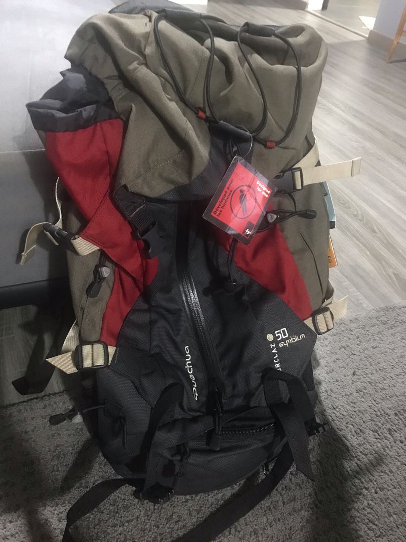 Quechua Backpack 50L, Men's Fashion, Bags, Backpacks on Carousell